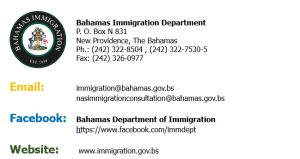 Contact Us - Bahamas Immigration Department