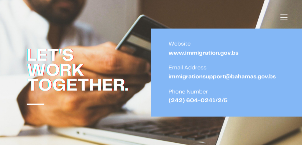 Application Tracking - Bahamas Immigration Department