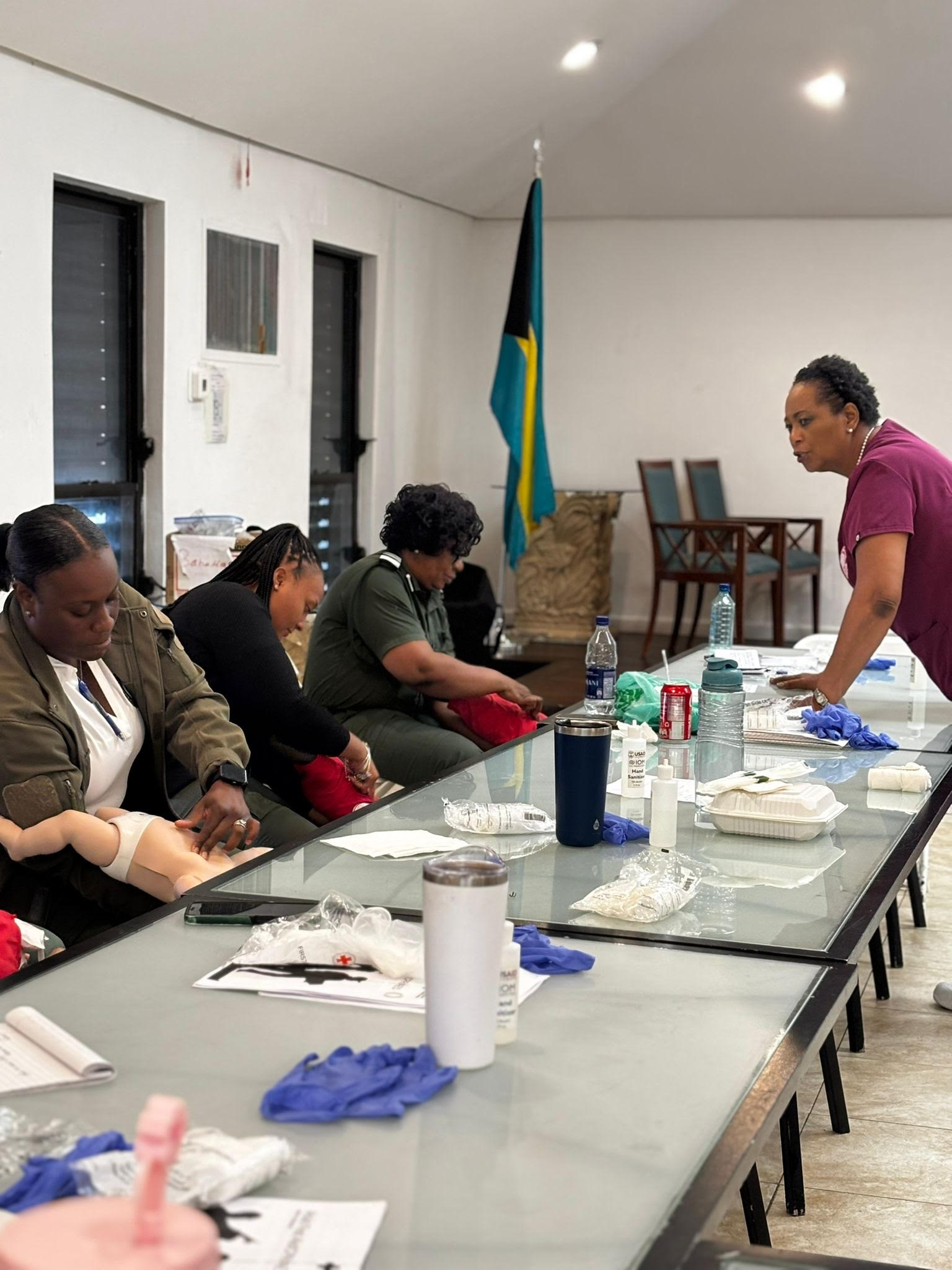 Immigration Officers Completed First Aid, CPR and AED Training with ...