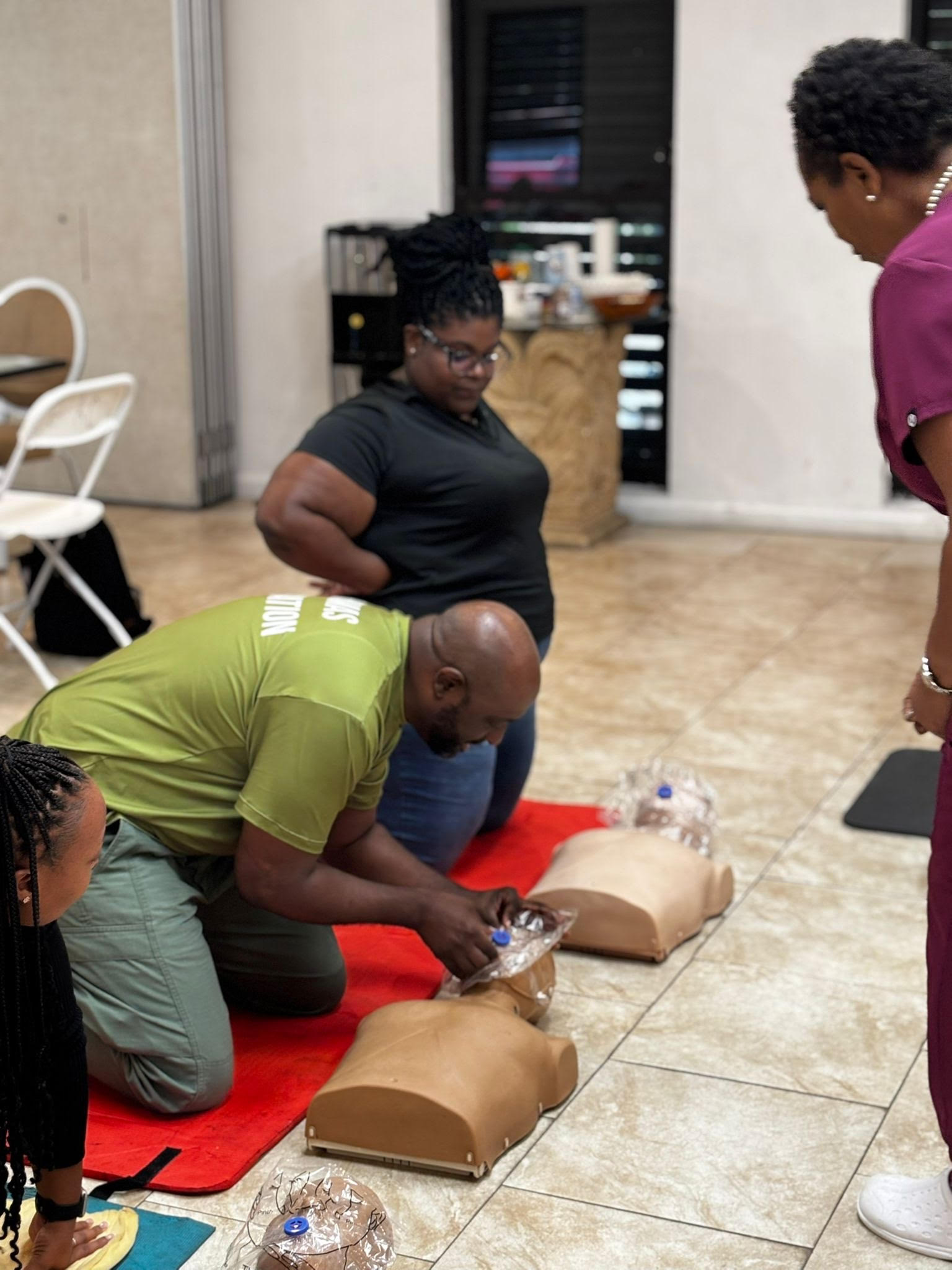 Immigration Officers Completed First Aid, CPR and AED Training with ...