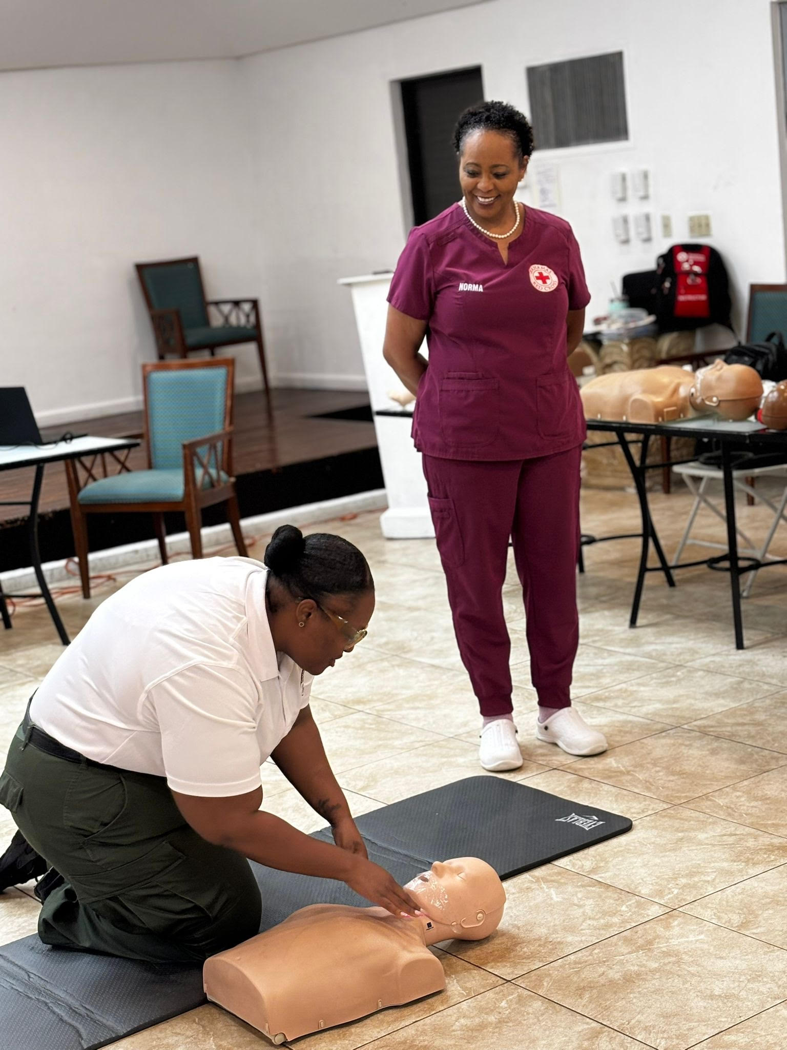 Immigration Officers Completed First Aid, CPR and AED Training with ...
