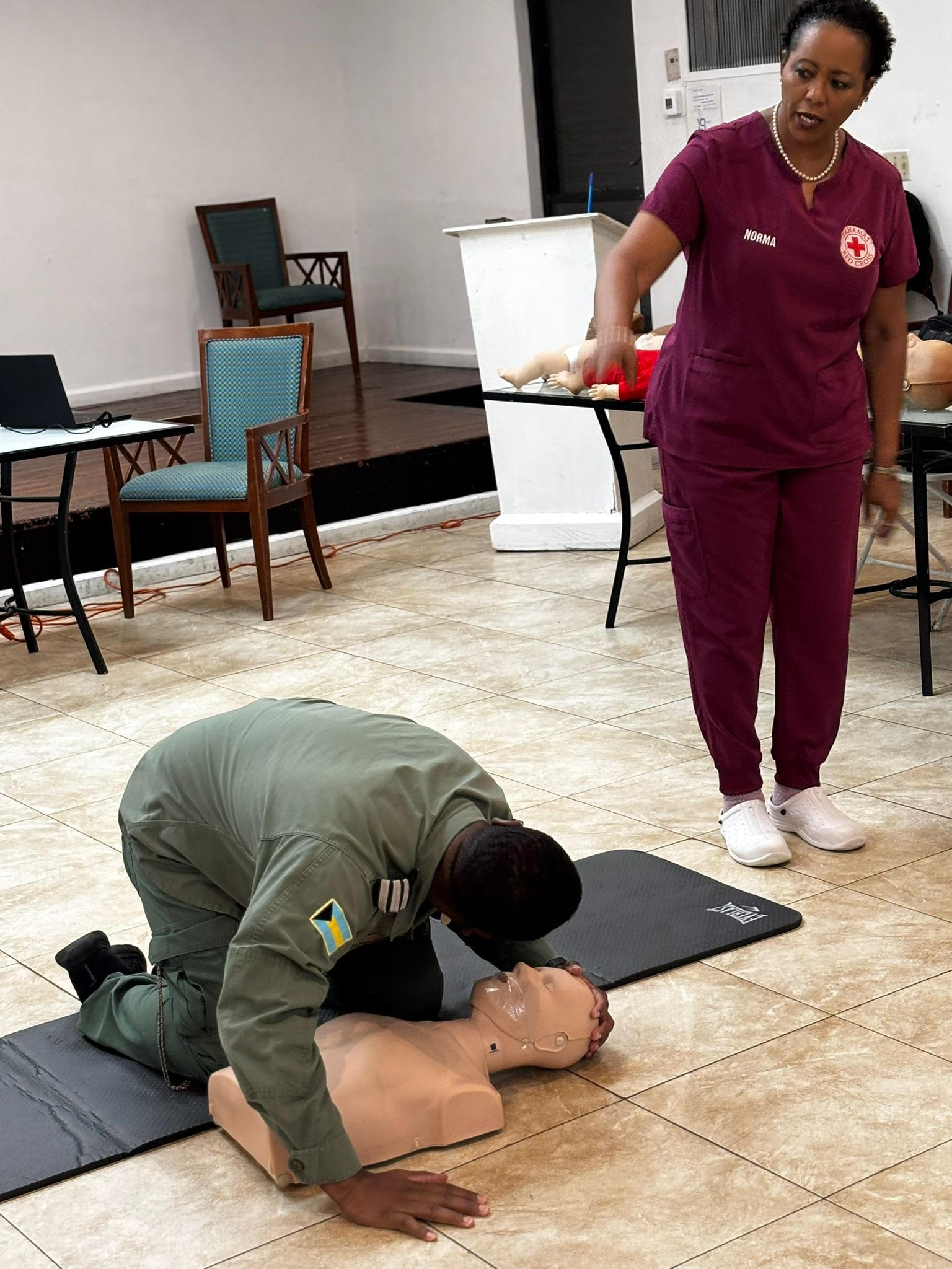 Immigration Officers Completed First Aid, CPR and AED Training with ...