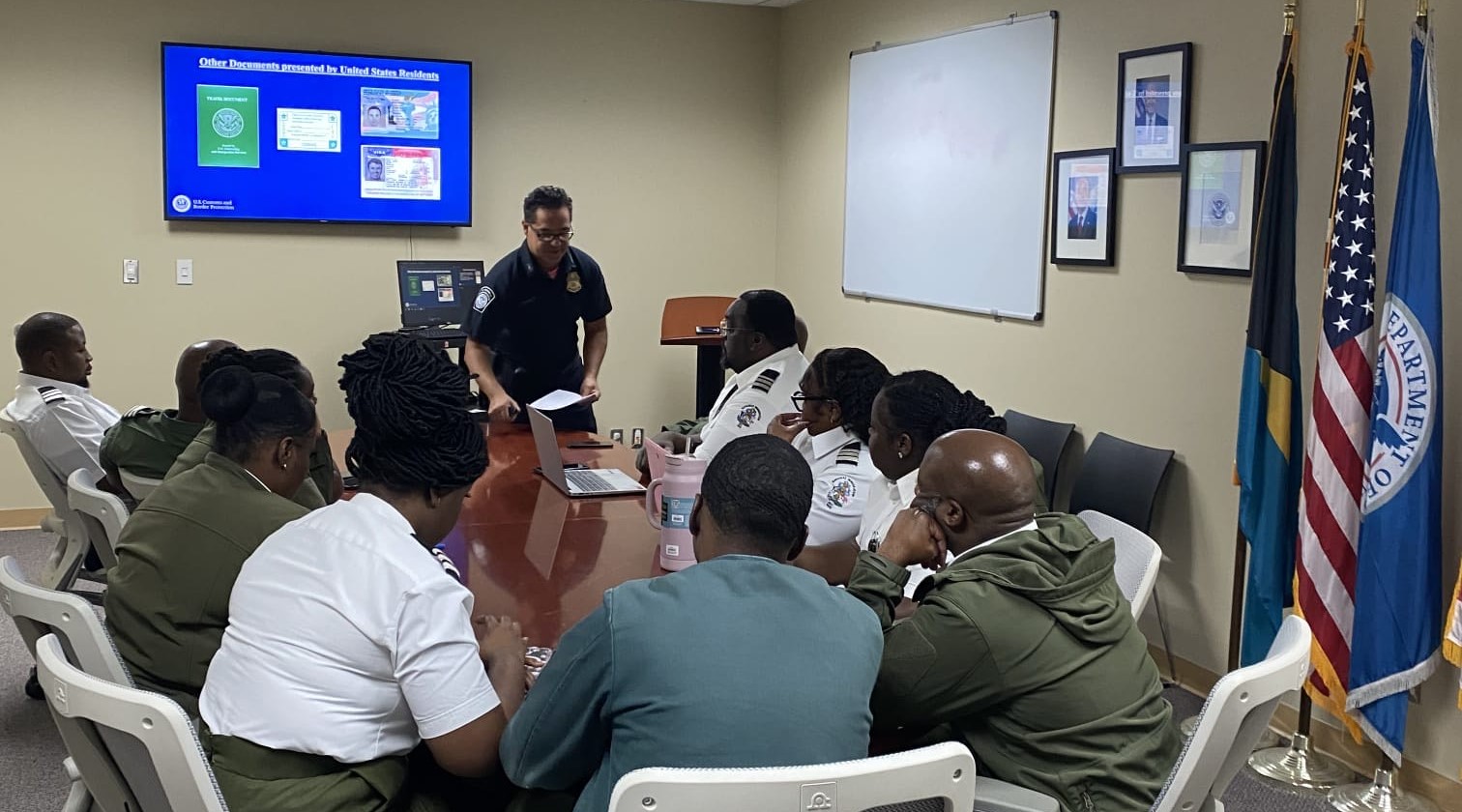 CBP Hosted Training Seminar for Department of Immigration - Bahamas ...