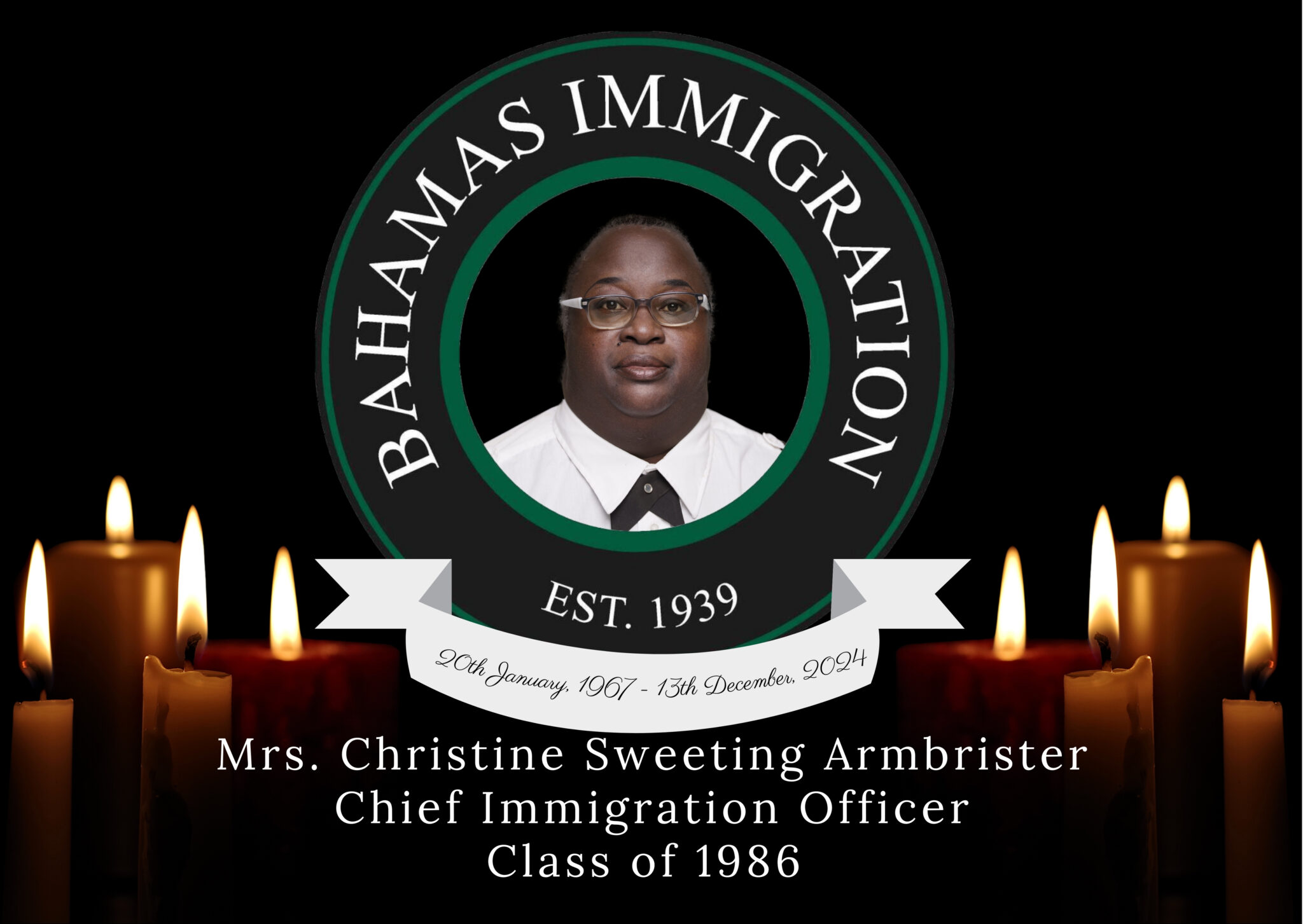 Tribute to Mrs. Christine Sweeting-Armbrister, Chief Immigration ...